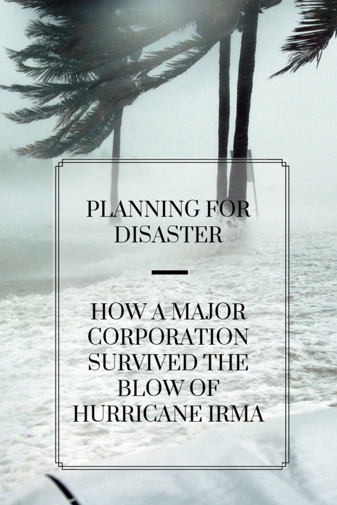 Planning for Disaster – How a Major Corporation Survived the Blow of ...